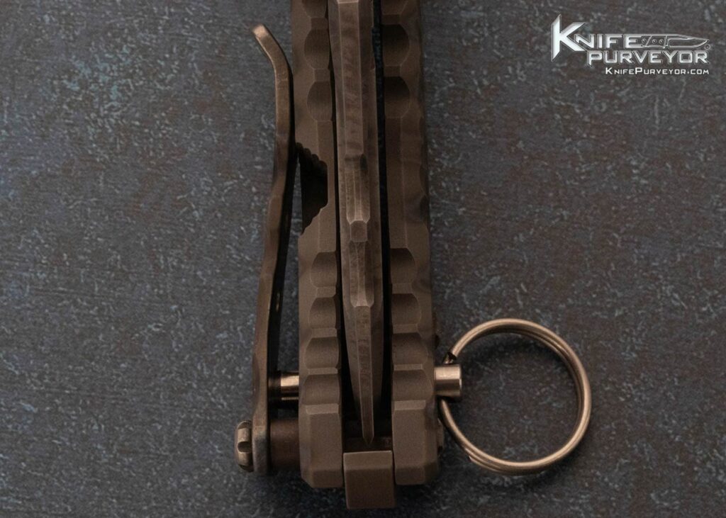 Miller Bros Blades Custom Knife Custom T-1 Folder, Nov 2021, Z-Wear Pm ...