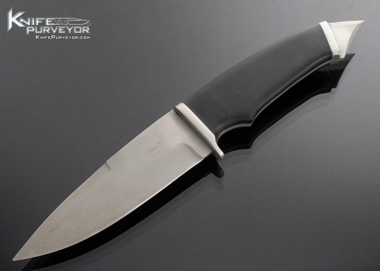Gil Hibben Custom Knife Stellite and Micarta "Shiv" - Knife Purveyor