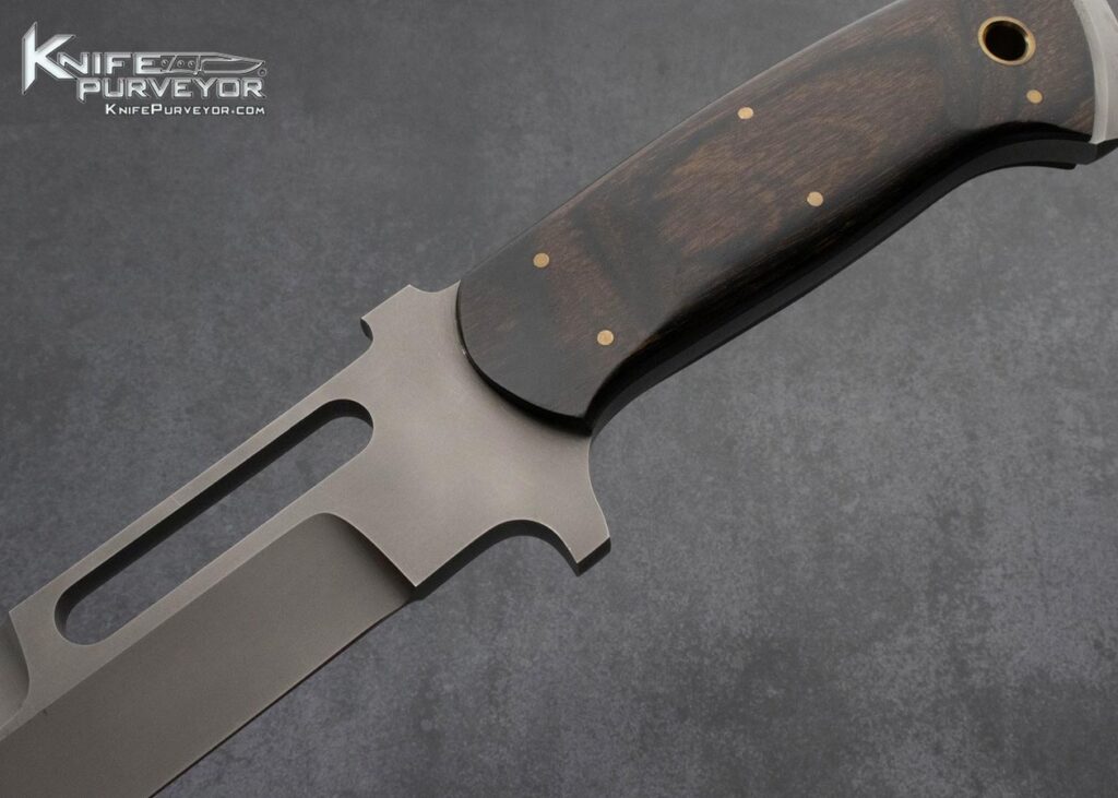 Dr. Fred Carter Custom Knife Survival Knife Prototype Chute knife with Saw Teeth - Knife Purveyor