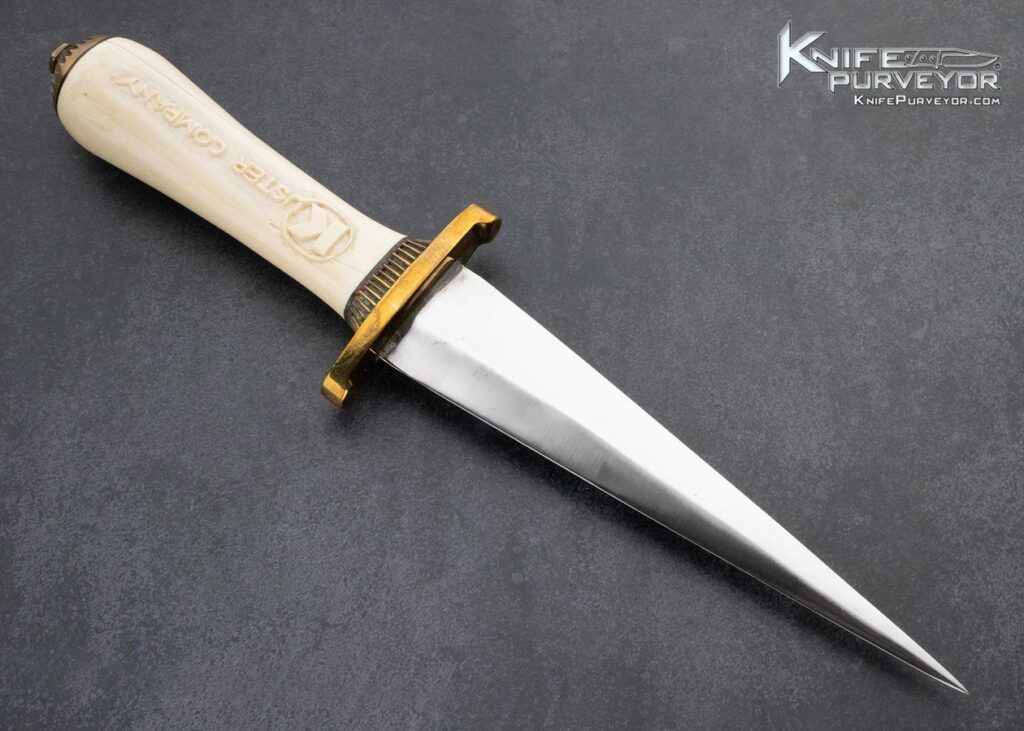 Randall Knives Custom Knife Carved Mammoth Dagger - Knife Purveyor