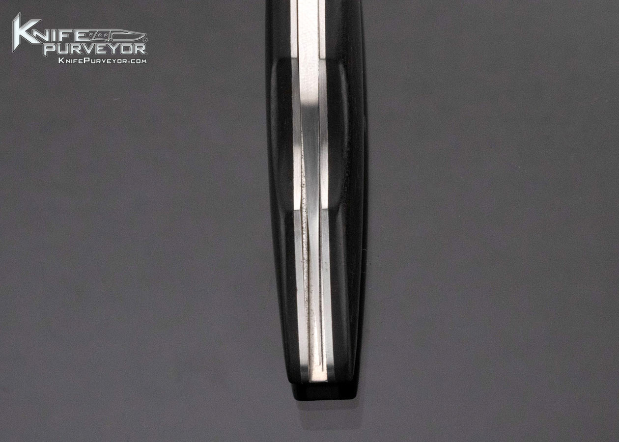 Ray Cover Custom Knife Dark Ebony Slip Joint - Knife Purveyor