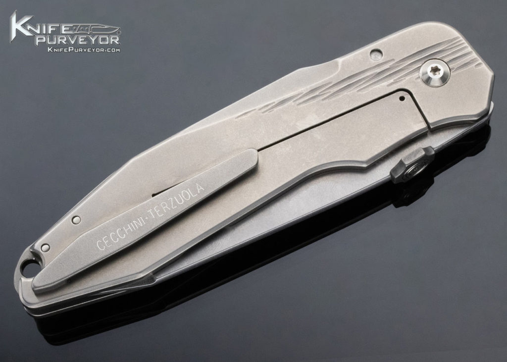 Bob Terzuola & GTC Collaboration Knife CT-ATL Framelock - Knife Purveyor