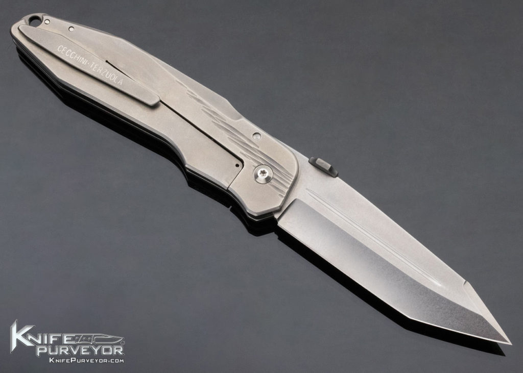 Bob Terzuola & GTC Collaboration Knife CT-ATL Framelock - Knife Purveyor