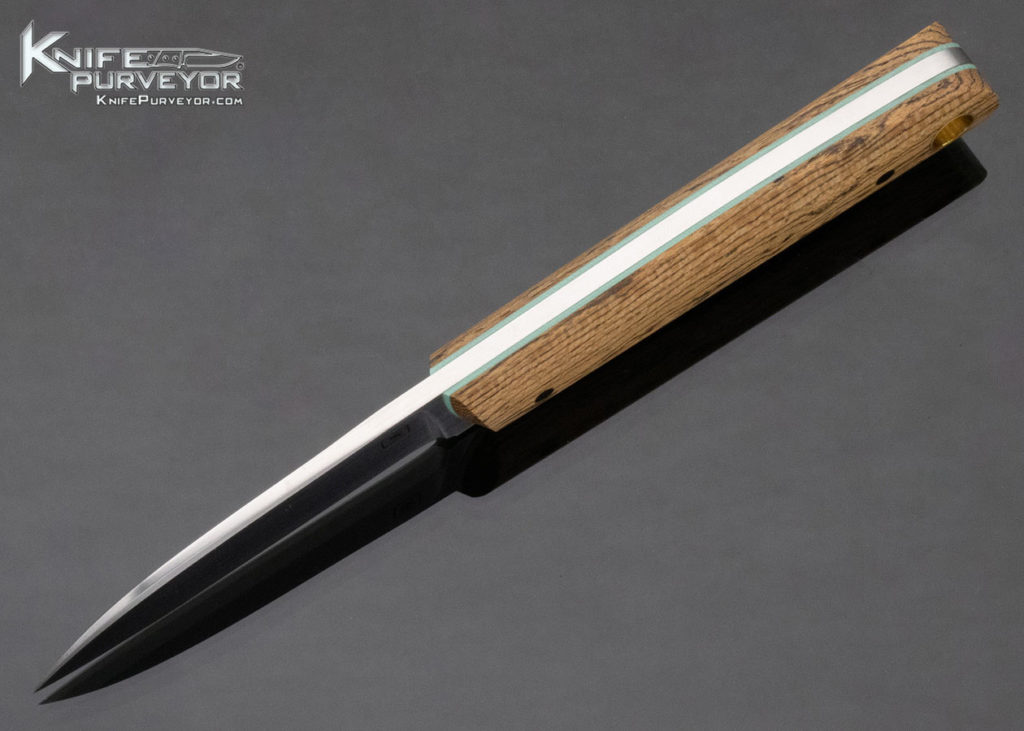 Neal Green Custom Knife Bocote Wood Dyno Fixed Blade - Knife Purveyor