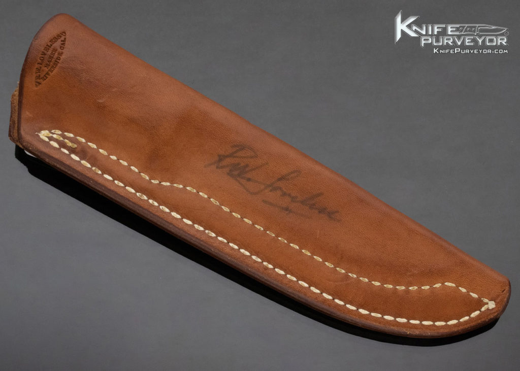 Bob Loveless Custom Knife Double Nude Logo Riverside Field and Stream ...