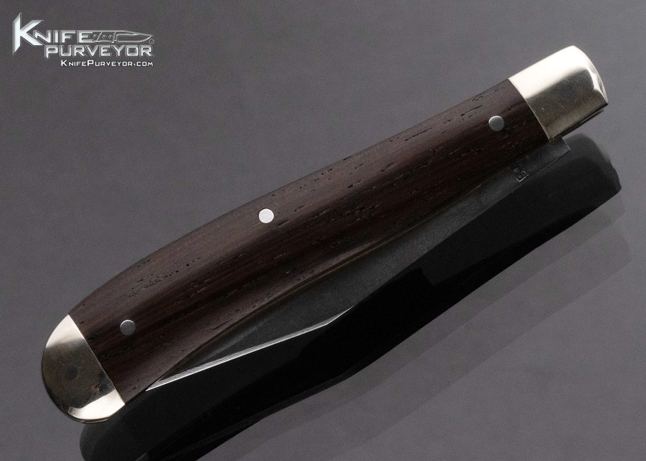 Bill Bagwell Custom Knife Sole Authorship Damascus Double Bolstered ...