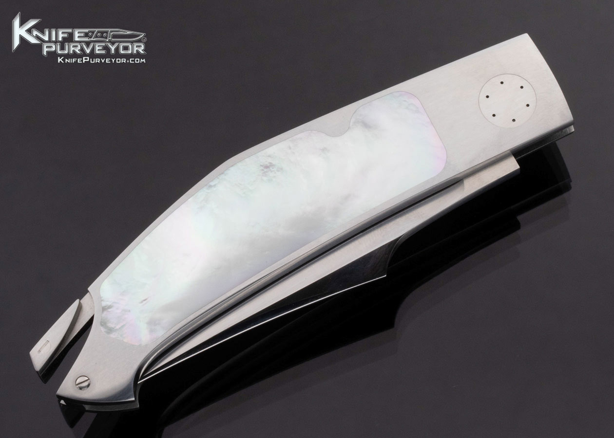 Emmanuel Esposito Custom Knife Mother of Pearl Prototype Tail Lock ...