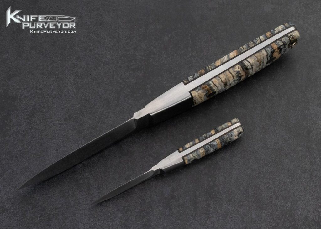 Rod Watts Custom Knife Mammoth Molar Hunter Set - Knife Purveyor