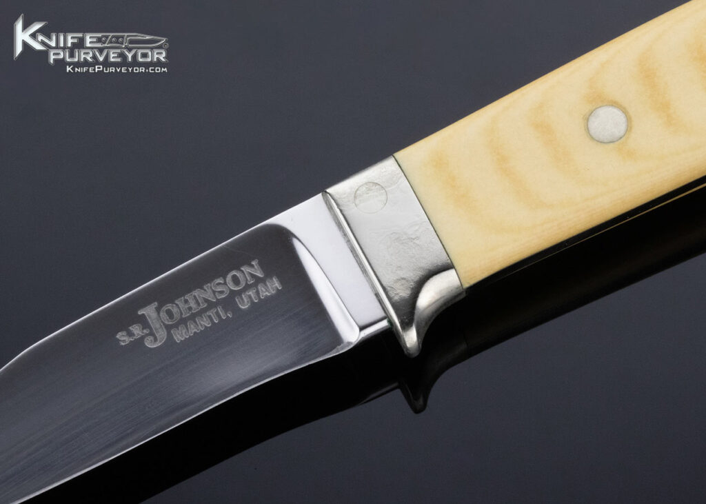 SR Johnson Custom Knife Late 70s Prototype Micarta "Whittler" - Knife ...